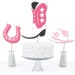 Rodeo Cowgirl Pink Western Party Centerpiece Sticks Table Toppers Set ...