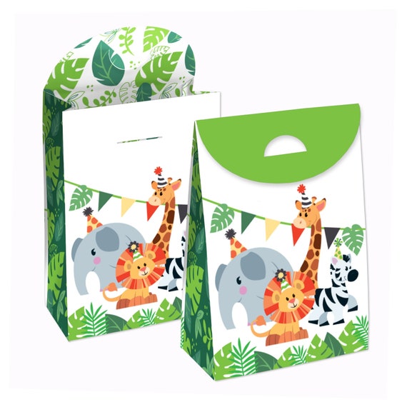 Jungle Party Animals - Safari Zoo Animal Birthday or Baby Shower Gift ...