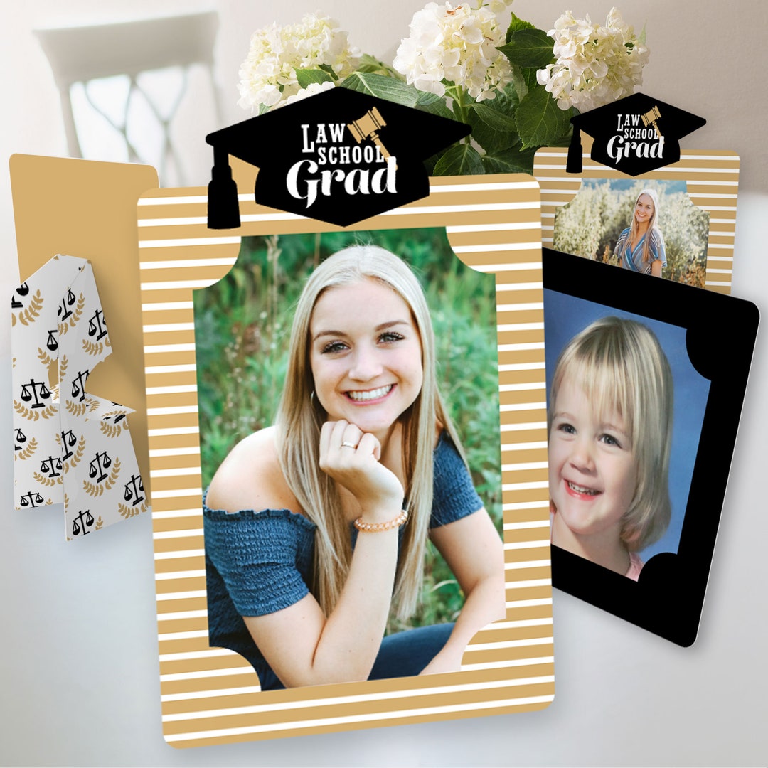 Law School Grad - Future Lawyer Graduation Party 4x6 Picture Display ...