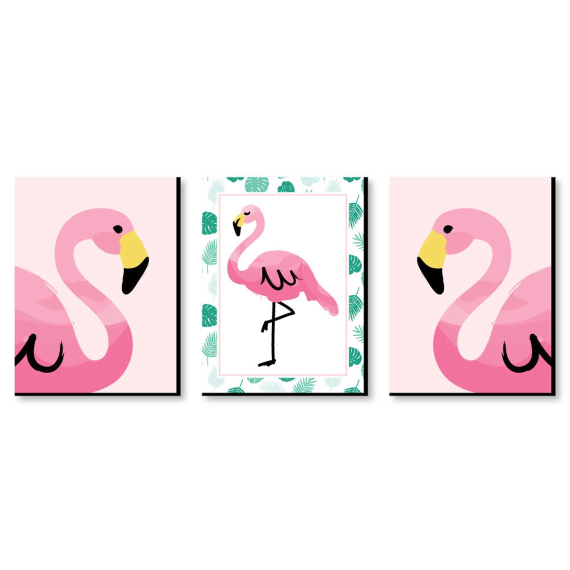Pink Flamingo - Kids Room, Nursery & Home Décor - 7.5” X 10” Kids Wall ...