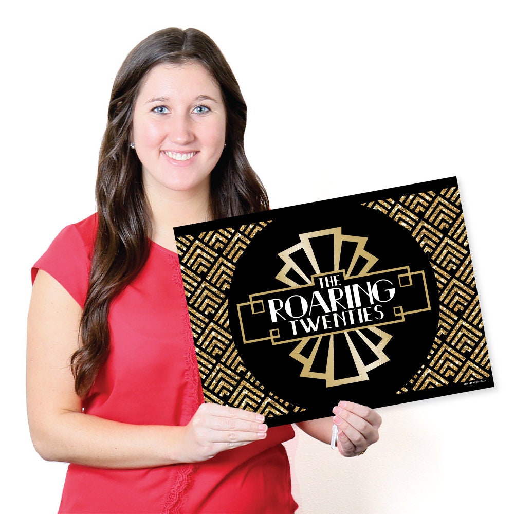 Roaring 20s Party Table Decorations 1920s Art Deco Jazz | Etsy