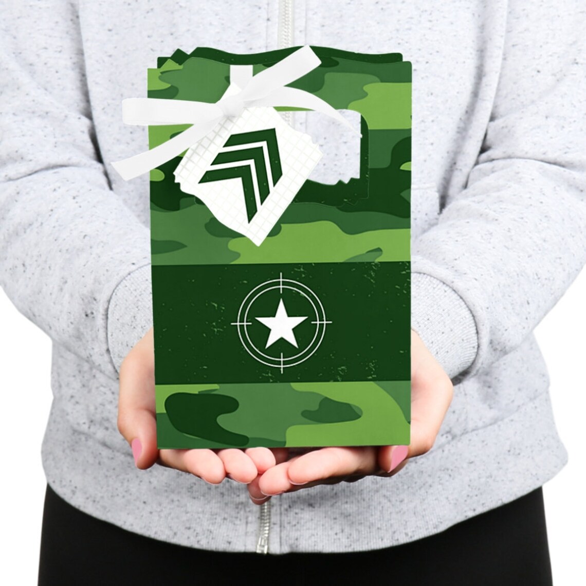 Camo Hero Army Military Camouflage Party Favor Boxes Set | Etsy