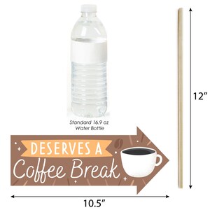 Funny but First, Coffee - Cafe Themed Party Photo Booth Props Kit - 10 ...