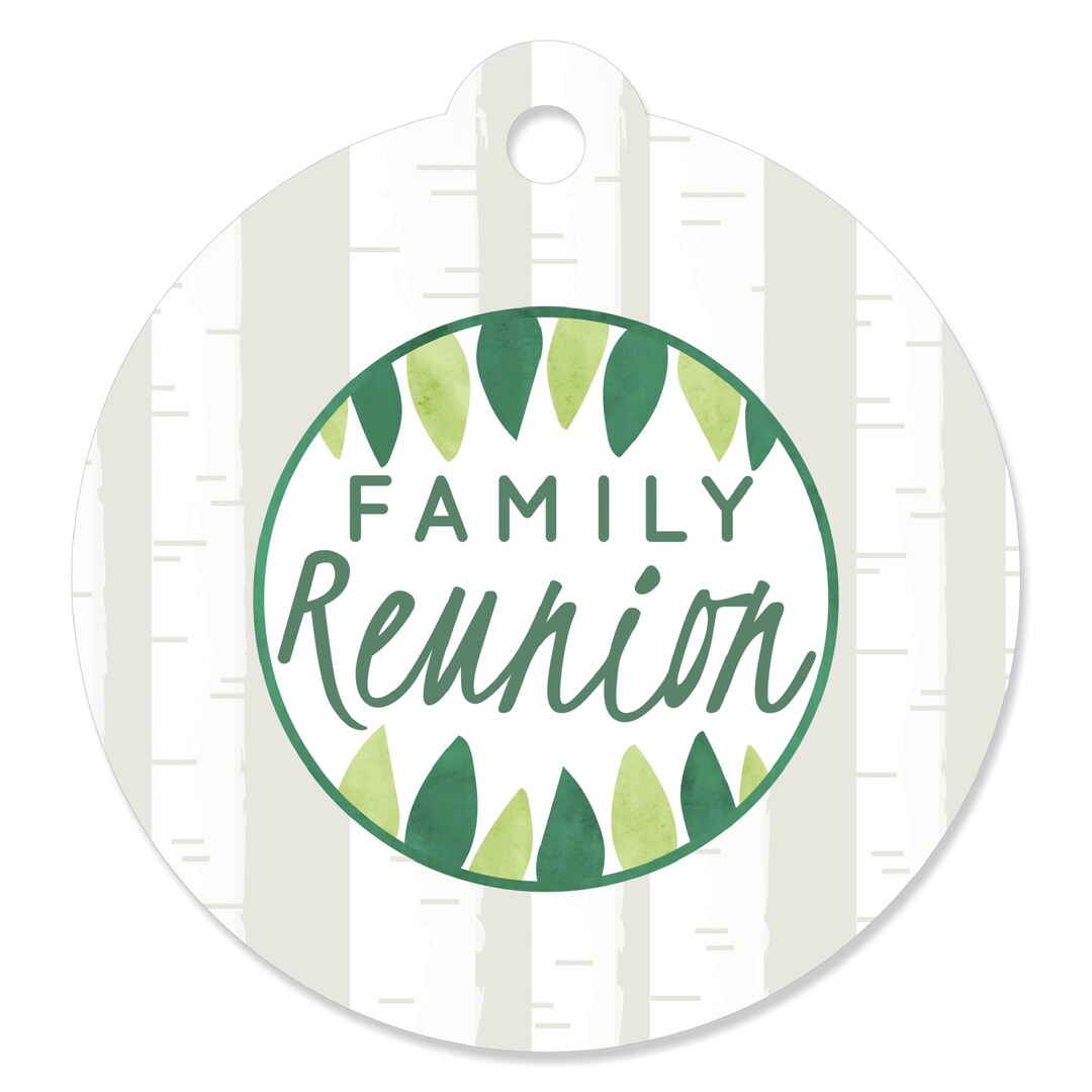 Family Reunion - Family Gathering Party Craft Supplies - Reunion Gift ...