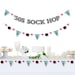 50's Sock Hop Letter Banner Decoration 1950's Rock N Roll 36 Banner ...