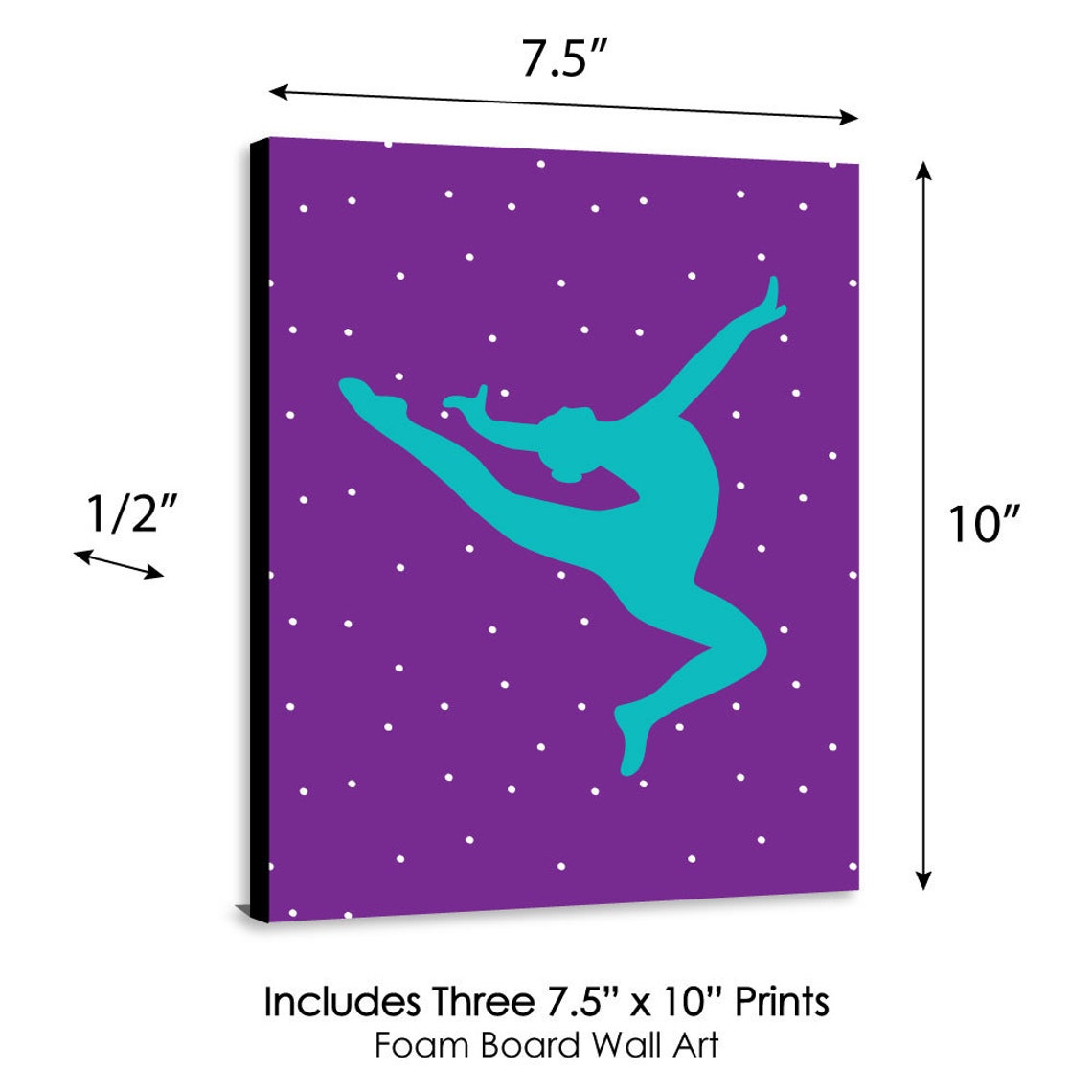 Tumble, Flip and Twirl - Gymnastics - Sports Themed Wall Art, Kids Room ...