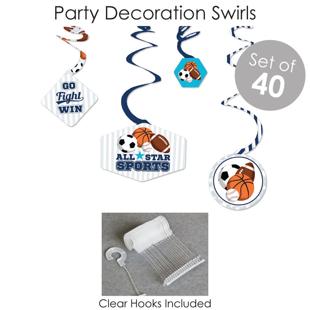 Go Fight Win Sports Baby Shower or Birthday Party | Etsy