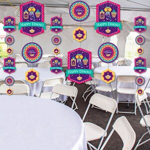 Happy Diwali - Festival of Lights Party DIY Dangler Backdrop - Hanging ...