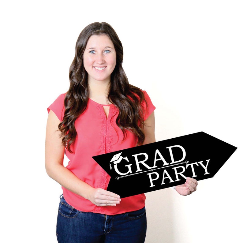 Graduation Cheers Arrow Graduation Party Direction Signs | Etsy