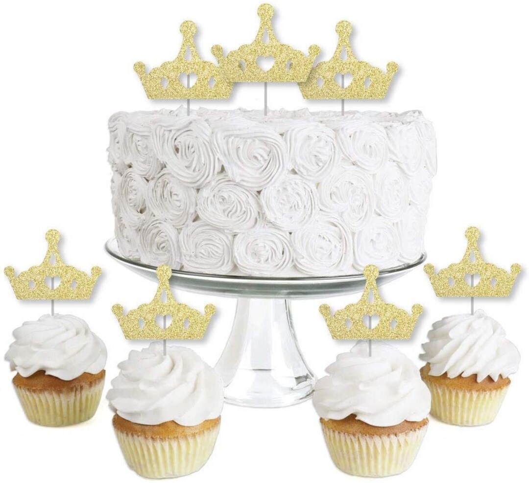 Gold Glitter Princess Crown No-mess Real Gold Glitter - Etsy UK