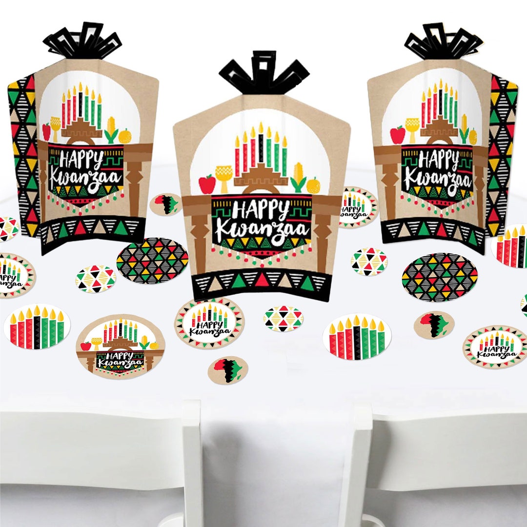 Happy Kwanzaa - African Heritage Holiday Party Decor and Confetti ...