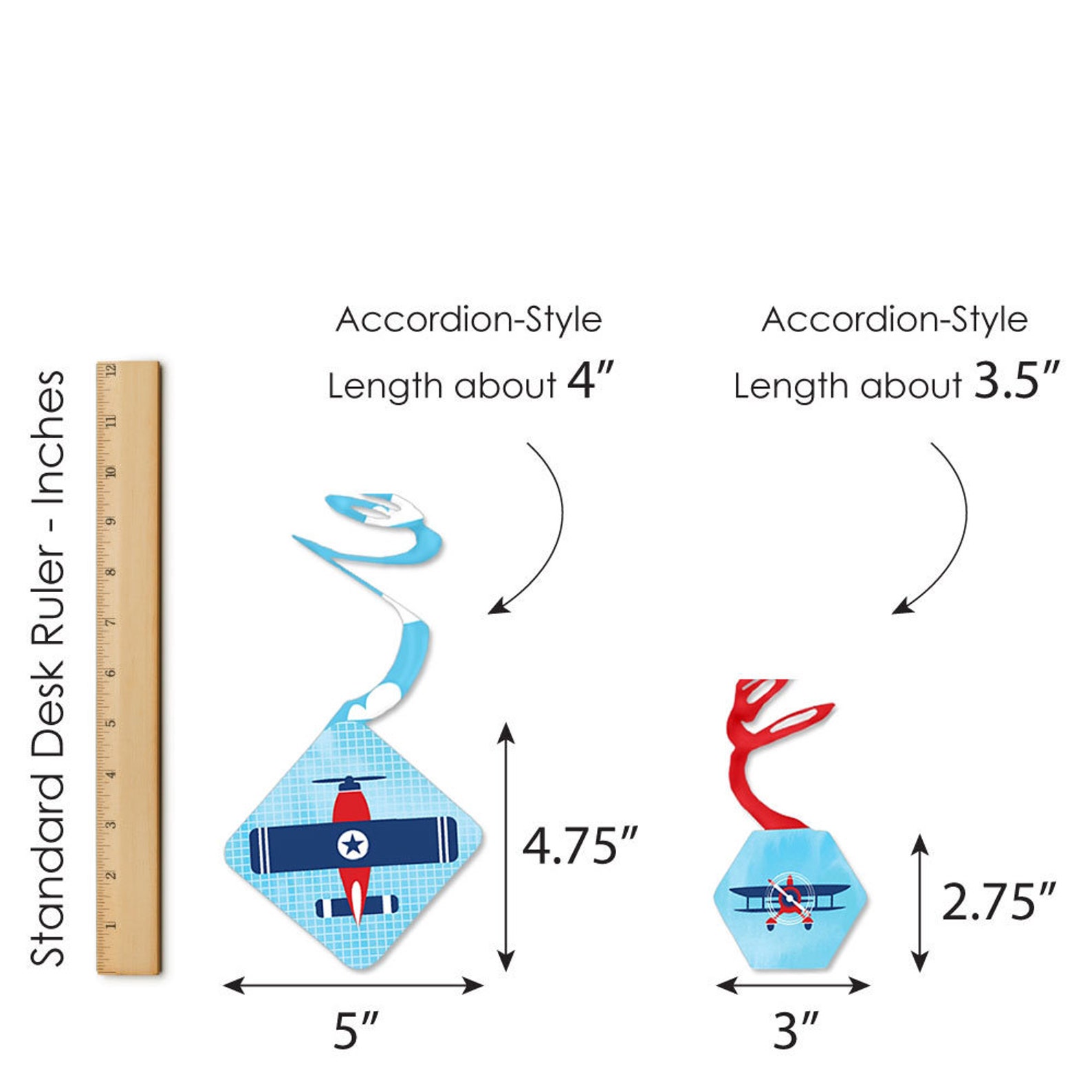 Taking Flight Airplane Party Hanging Decorations Hanging - Etsy