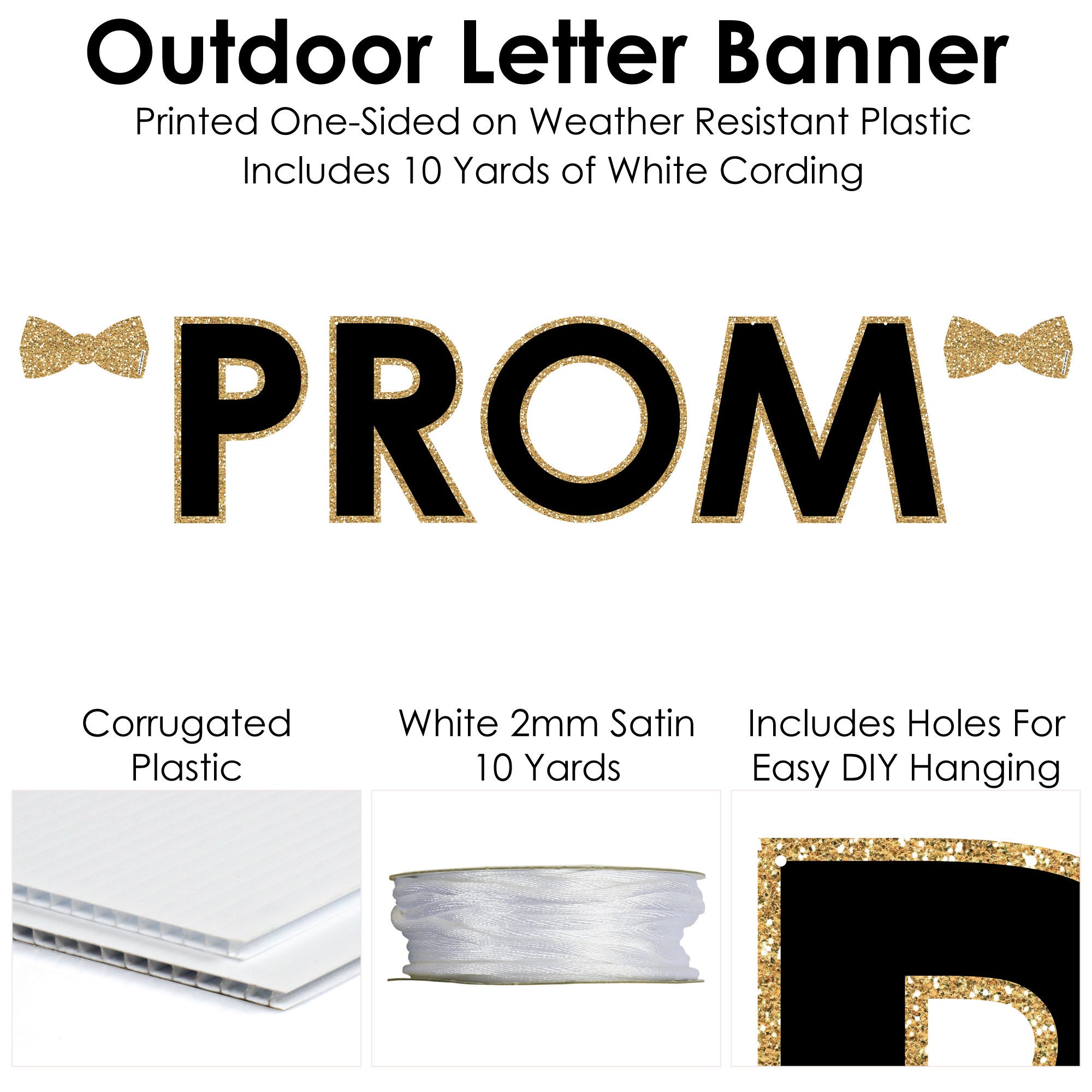 Prom Large Prom Night Party Decorations Prom Outdoor - Etsy