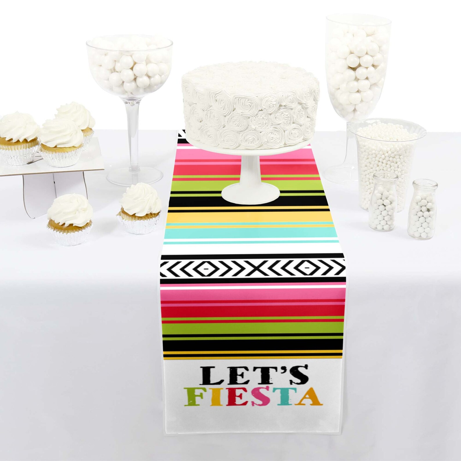 Let's Fiesta Petite Mexican Fiesta Party Paper Table | Etsy
