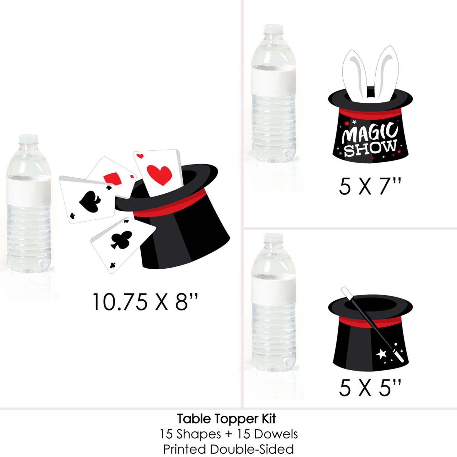 Ta-da Magic Show Magical Birthday Party Centerpiece Sticks - Etsy