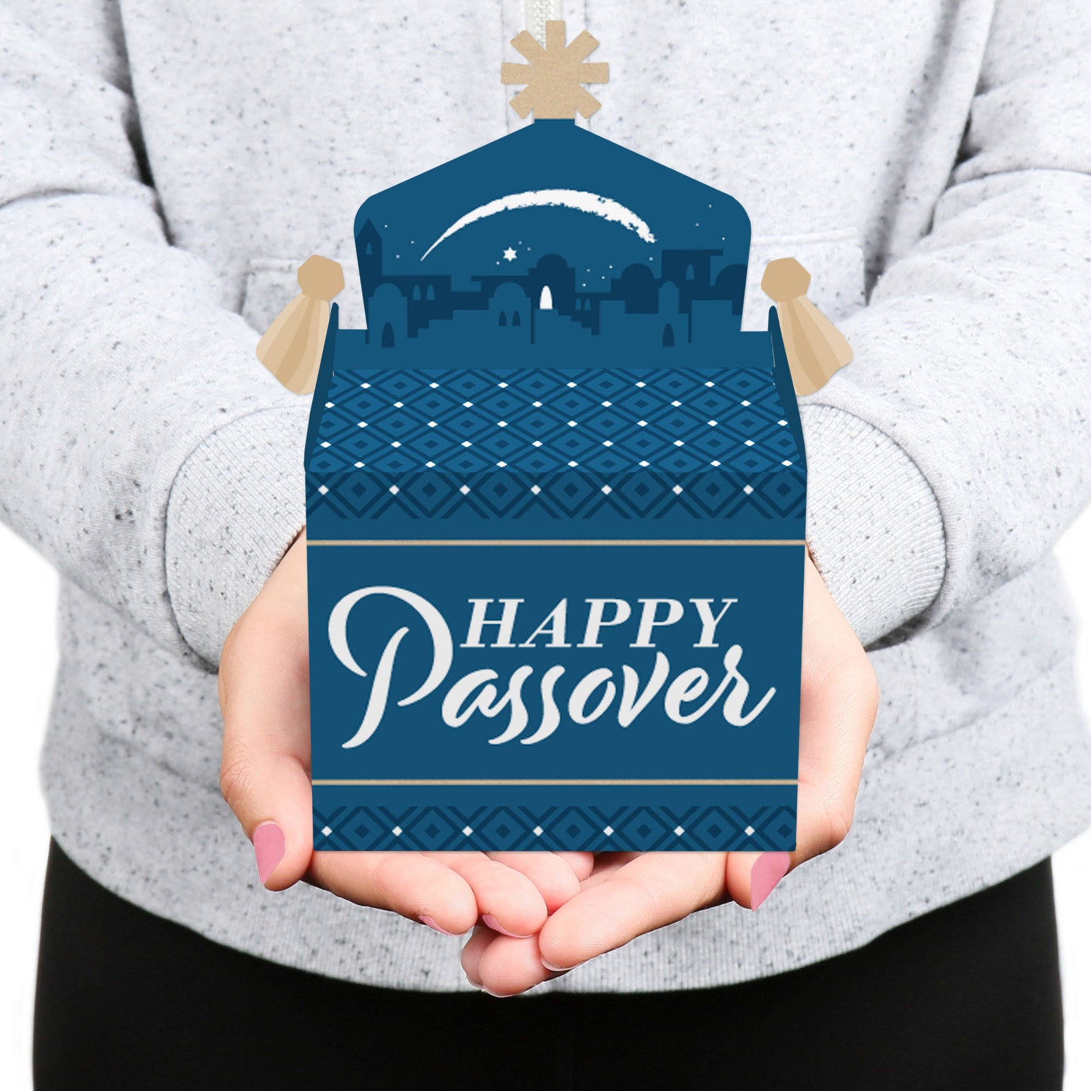 Happy Passover Treat Box Party Favors Pesach Jewish - Etsy