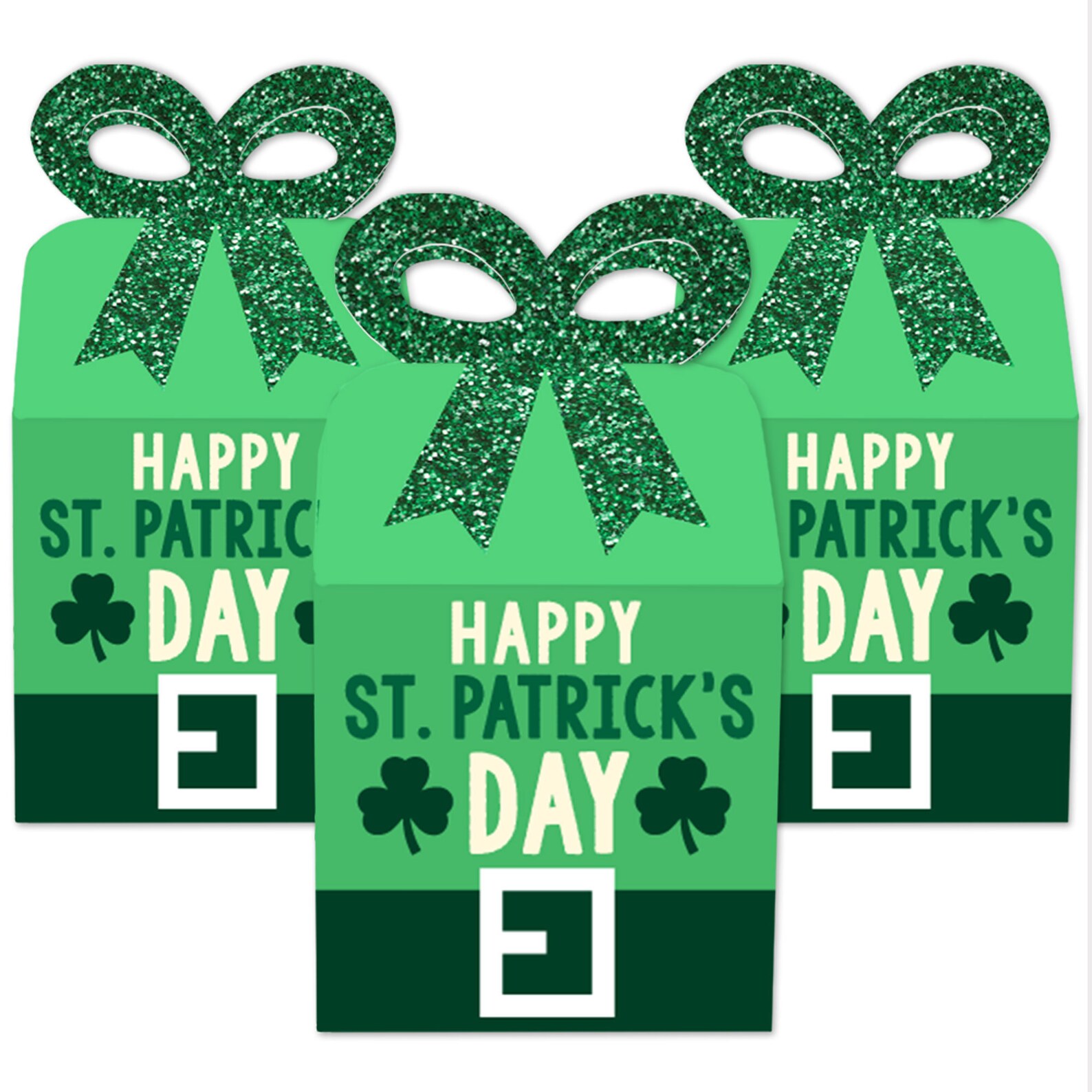 St. Patricks Day Square Favor Gift Boxes Saint Pattys - Etsy