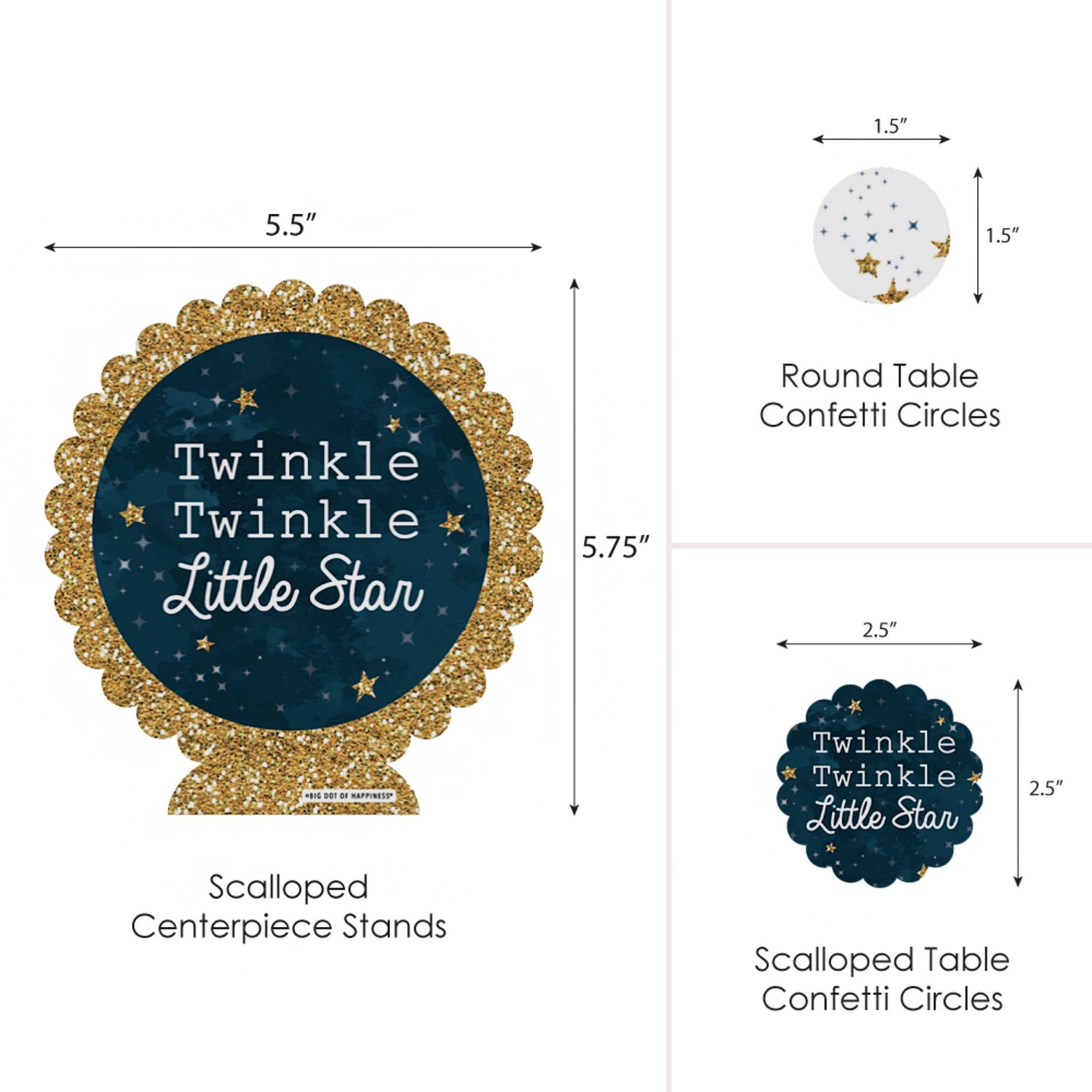 Twinkle Twinkle Little Star Centerpiece & Table Decoration - Etsy