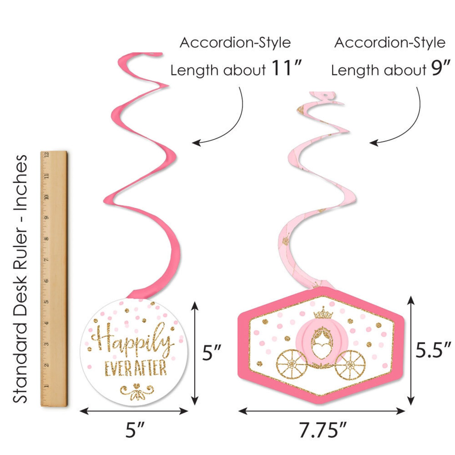 Little Princess Crown Hanging Decorations Hanging Party | Etsy