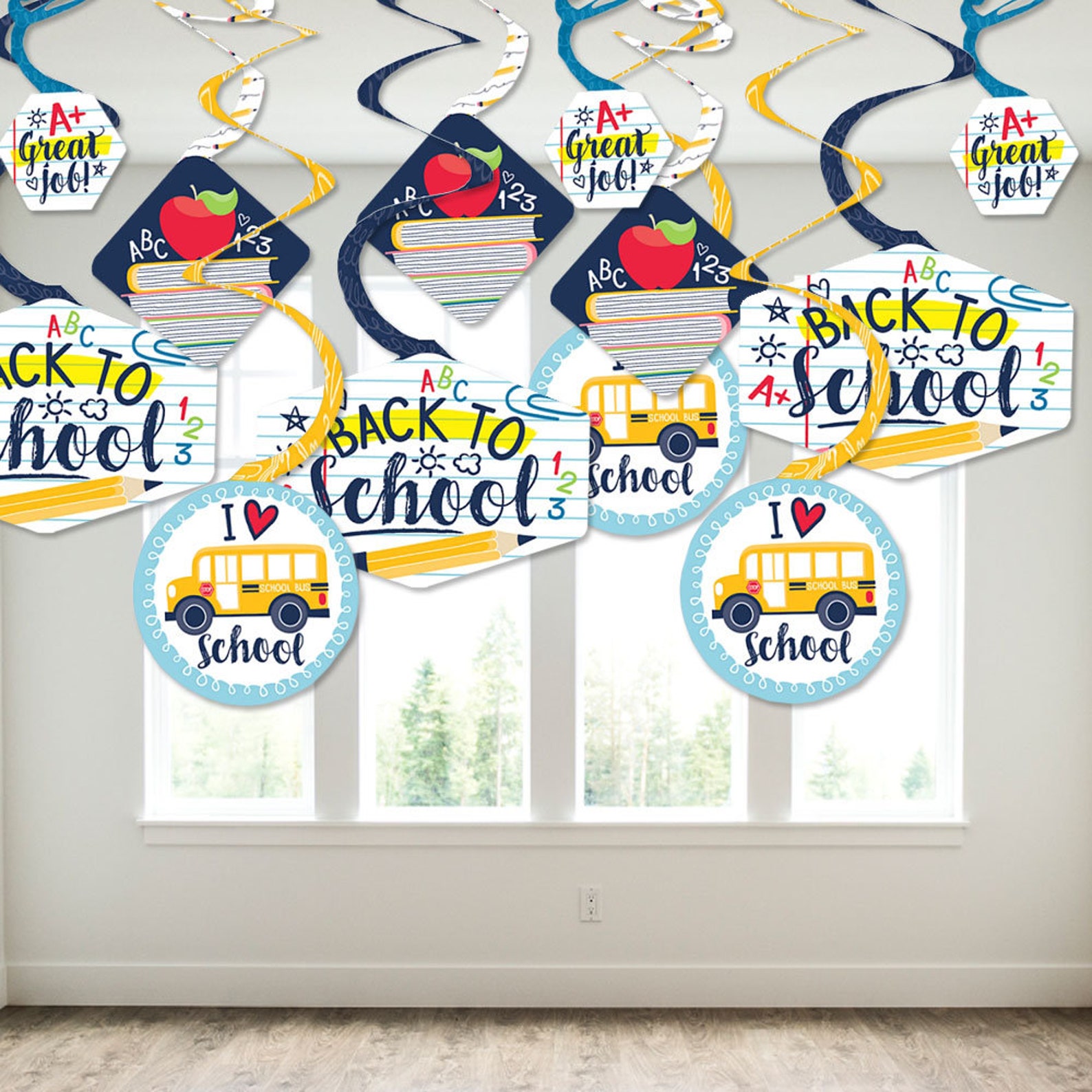 Back to School First Day of School Classroom Hanging Decor - Etsy