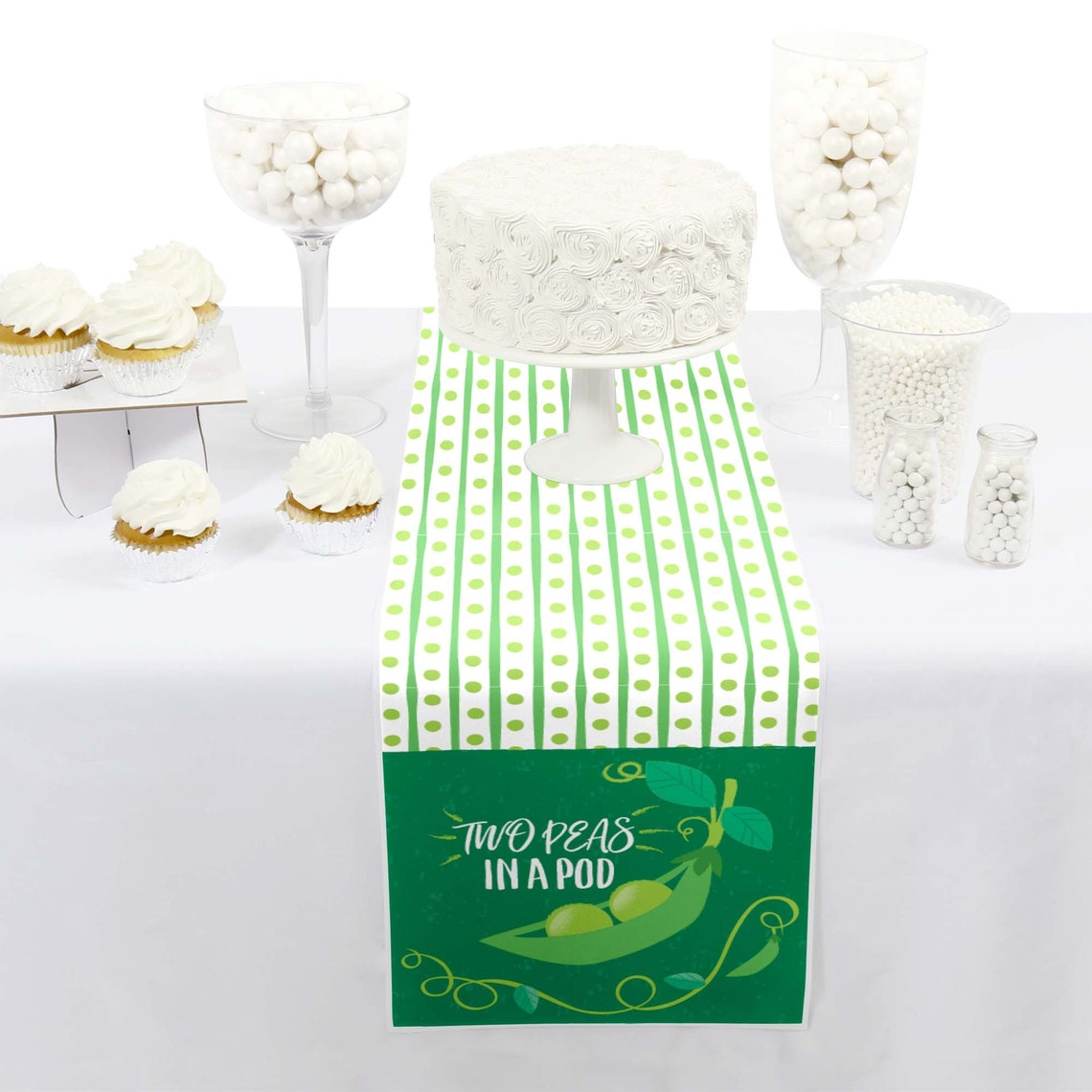 Double the Fun Twins Two Peas in a Pod Petite Baby Shower - Etsy