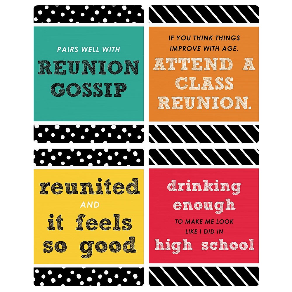 Class Reunion Wine Bottle Labels for School Parties and | Etsy