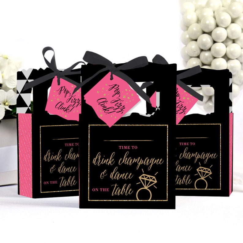 Girls Night Out Bachelorette Party Favor Boxes Set of 12 | Etsy