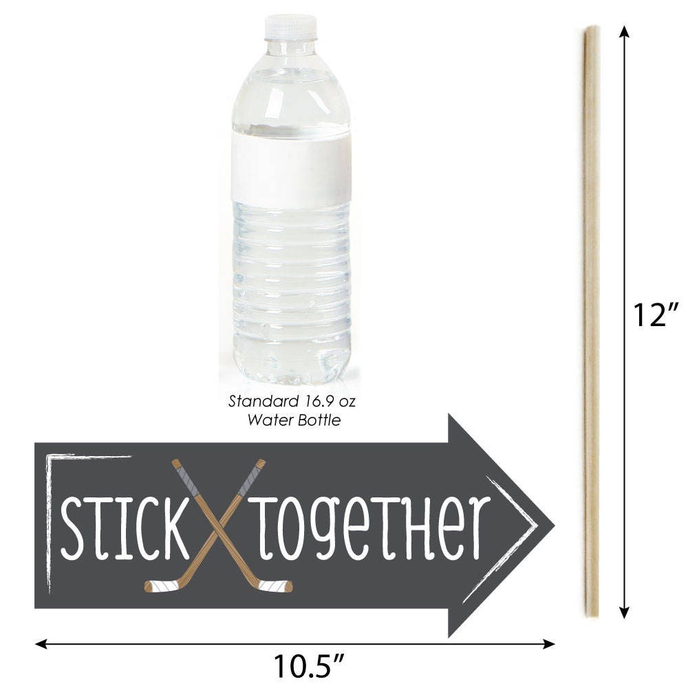 Hockey Photo Booth Props - Hockey Birthday Photo Booth Prop Kit ...