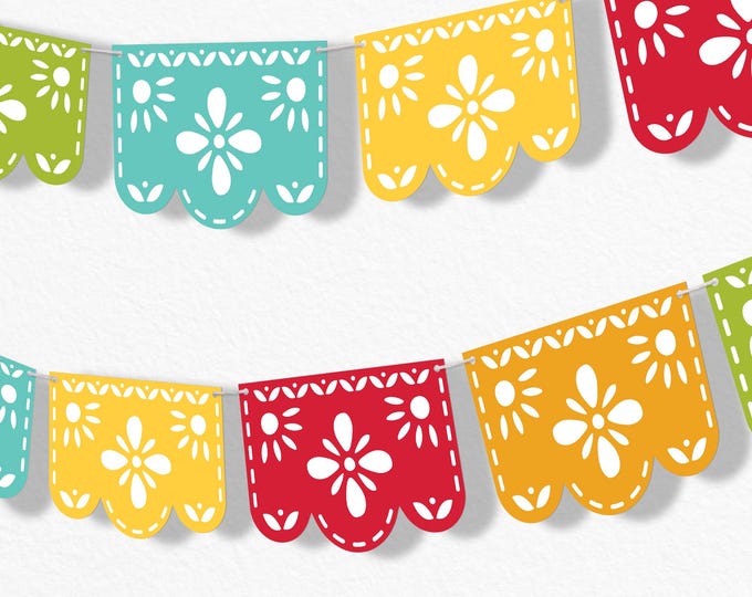 Let's Fiesta Garland Banner, Mexican Fiesta Party Decorations, 30 Feet ...