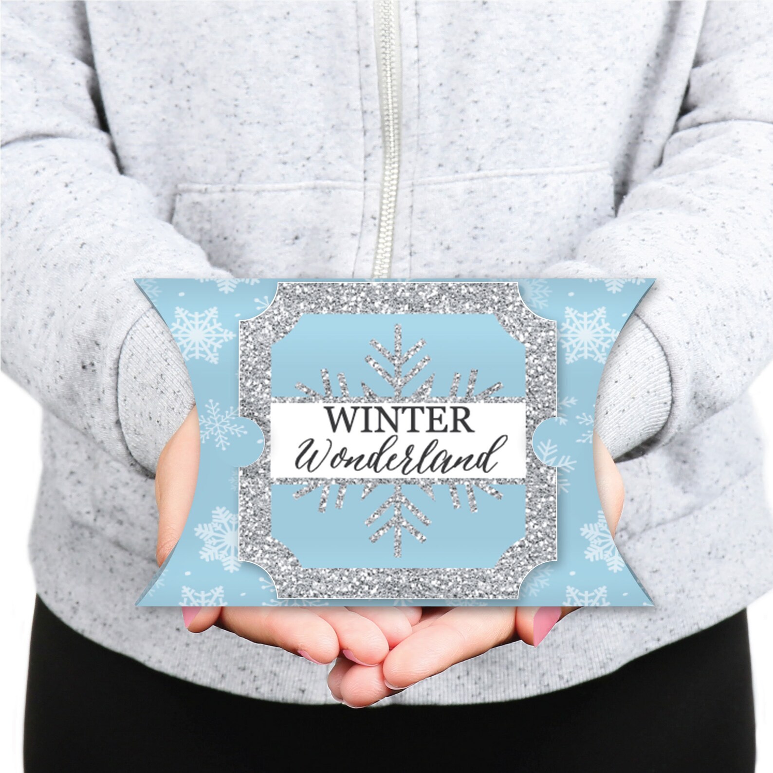 Winter Wonderland Favor Gift Boxes Snowflake Holiday Party - Etsy