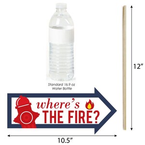 Funny Fired up Fire Truck Photo Props - Firefighter Firetruck Photo ...