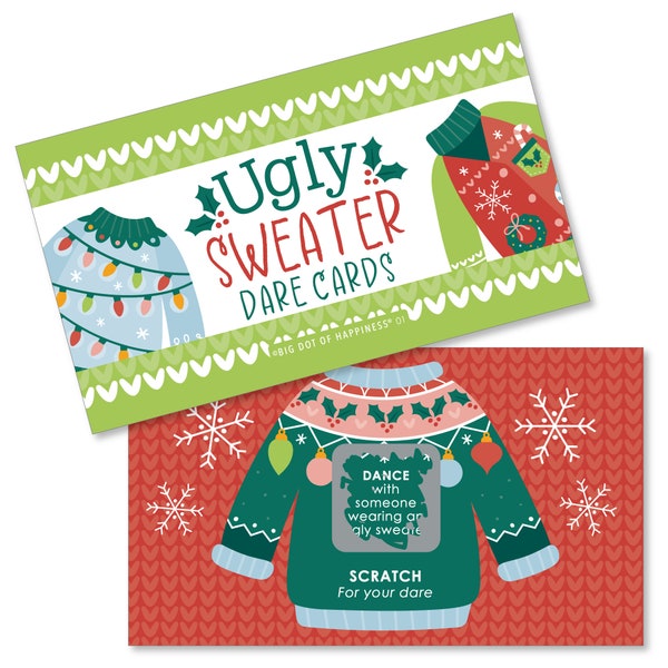 Ugly Sweater Favors - Etsy
