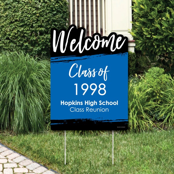 Class Reunion Welcome Sign - Etsy