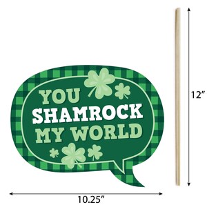 Funny Shamrock St. Patrick’s Day - Saint Paddy’s Day Party Photo Booth ...
