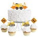 Dig It - Construction Party Zone - Dessert Cupcake Toppers - Baby ...