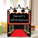 Red Carpet Hollywood Welcome Sign Movie Night Party Outdoor Lawn ...