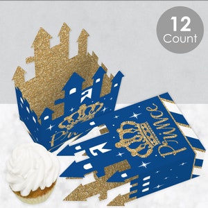 Royal Prince Charming - Baby Shower or Birthday Party Favor Gift Boxes ...