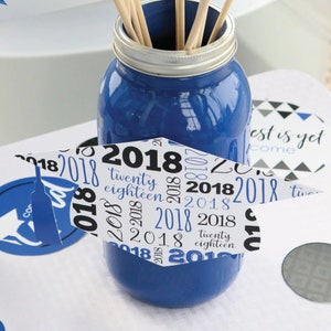 Funny Graduation Photo Booth Props - Blue Grad - Best is yet to Come ...