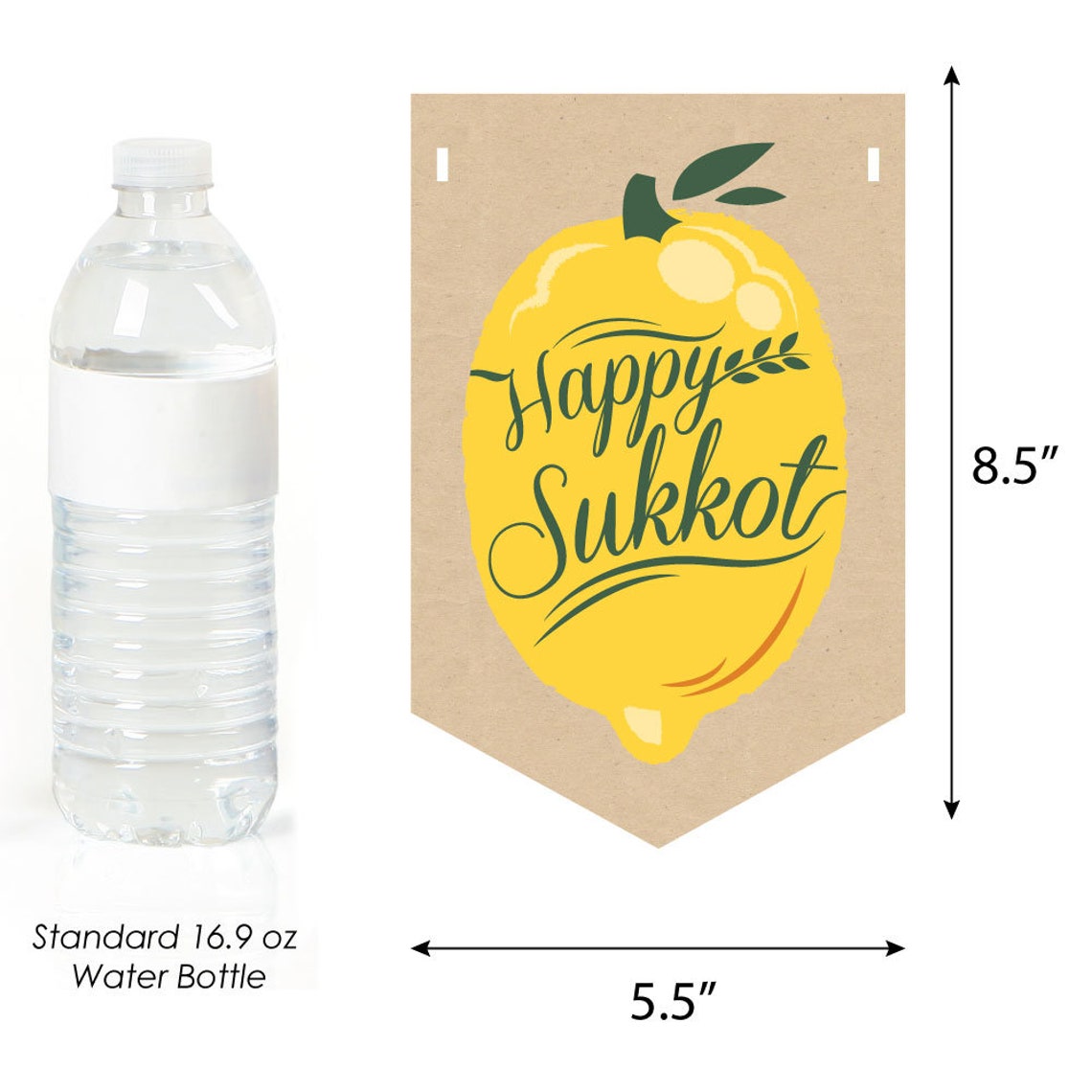 Sukkot Sukkah Jewish Holiday Bunting Banner Party | Etsy