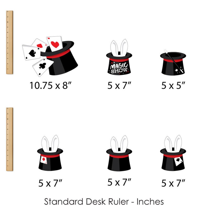 Ta-da Magic Show Magical Birthday Party Centerpiece Sticks - Etsy