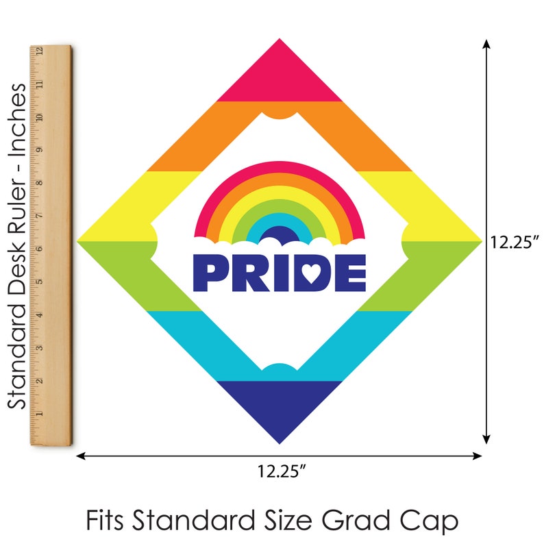 Love is Love Pride Rainbow Graduation Cap Decorations Kit - Etsy
