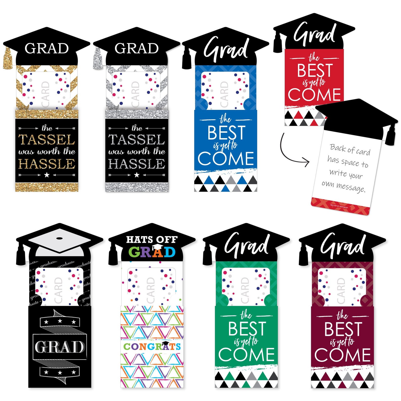 Assorted Graduation Cards Graduation Party Money and Gift - Etsy