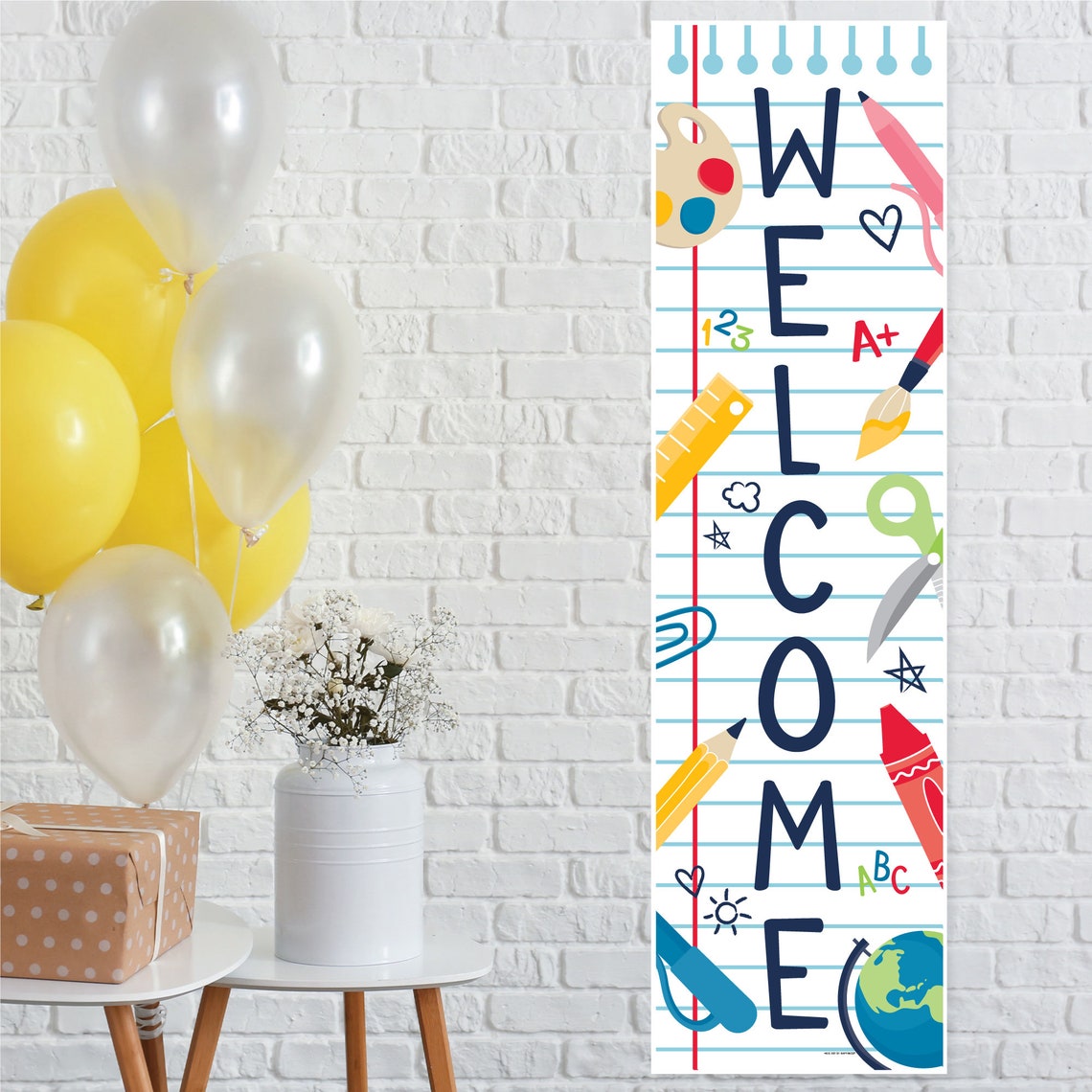 Back to School - First Day of School Classroom Front Door Decoration ...