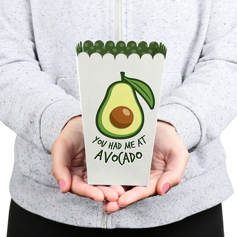 Hello Avocado Fiesta Party Favor Popcorn Treat Boxes Set - Etsy