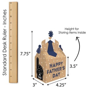 My Dad is Rad - Treat Box Party Favors - Father's Day Party Goodie ...