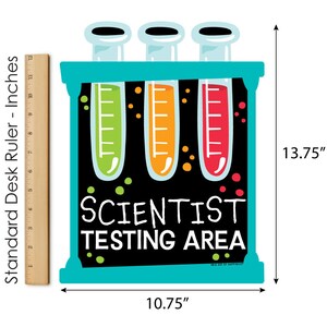 Scientist Lab Outdoor Lawn Sign Mad Science Baby Shower or - Etsy