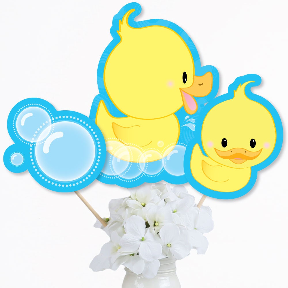 Ducky Duck Centerpiece Sticks Duck Baby Shower Table - Etsy Canada