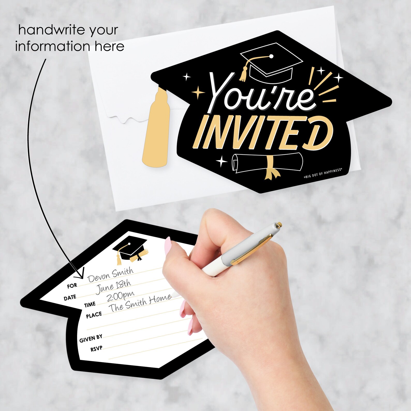 Goodbye High School Hello College Shaped Fill-in - Etsy