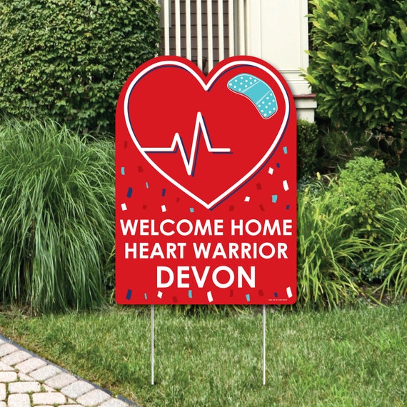 Happy Heartiversary - Party Decorations - CHD Awareness Personalized ...