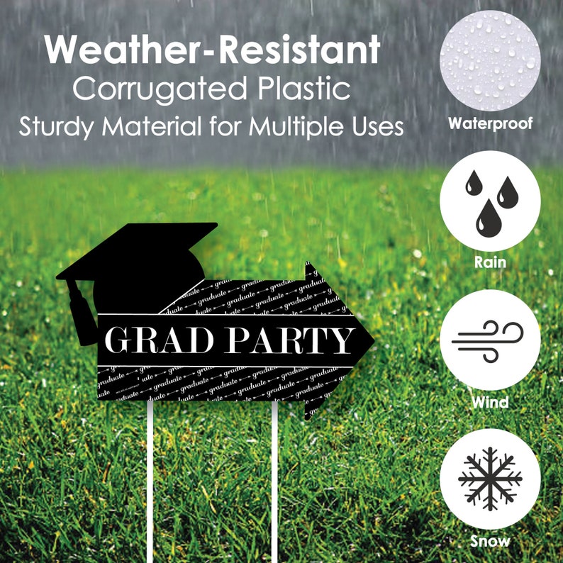 Graduation Cheers 2 Graduation Party Arrows and 1 Welcome / - Etsy